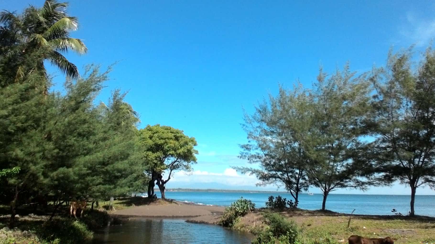 Pemandangan Asri dan Suasana Santai di Pantai Firdaus Banongan ...